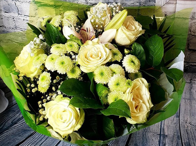 Justin's Flowers. Your florist in Peterborough. Flowers from £20.00